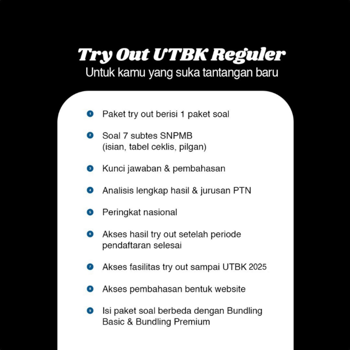 Daftar Try Out UTBK SNBT Masukkampus - MasukKampus Platform
